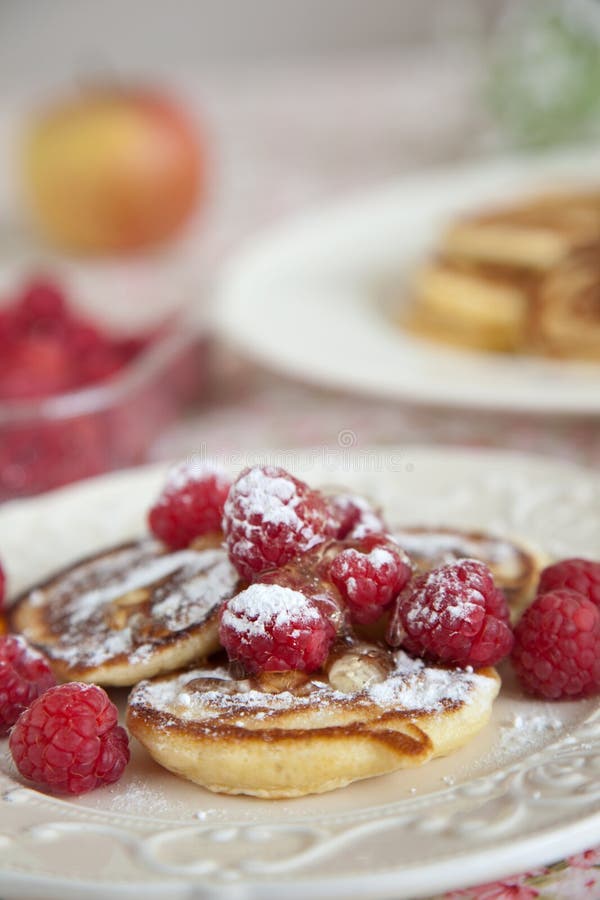 Delicious blinis stock photo. Image of blinis, sugar - 13673312