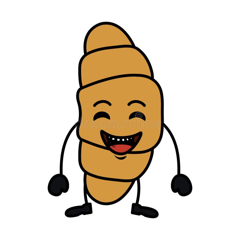 Kawaii Croissant Stock Illustrations – 580 Kawaii Croissant Stock ...