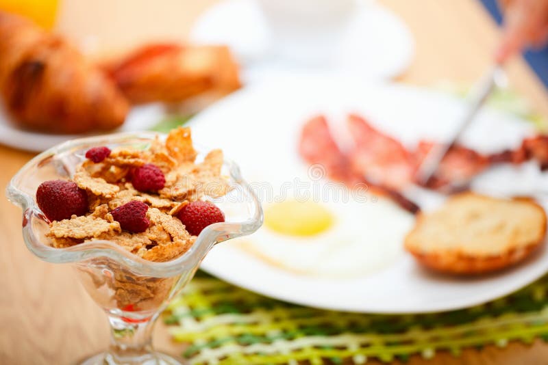 Delicious breakfast stock image. Image of morning, drink - 10839245