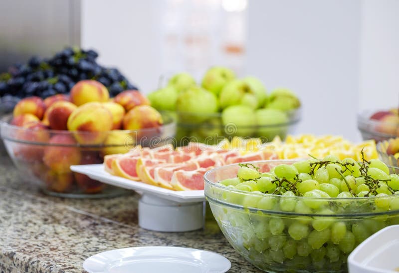 Delicious Breakfast Buffet 7 Stock Photo - Image of grill, cheese ...