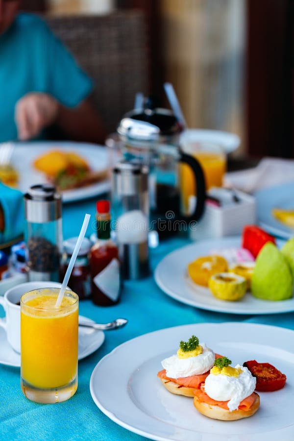 Delicious breakfast stock image. Image of beverage, meal - 89762219