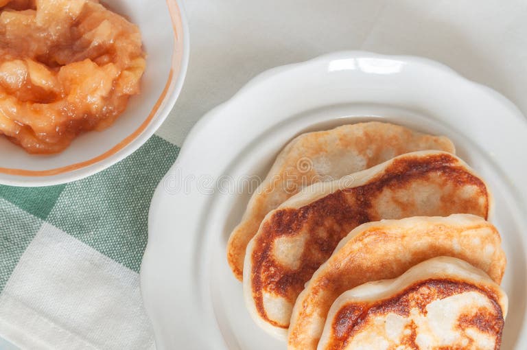 Delicious Breakfast with Pancakes Stock Photo - Image of eating, baked ...