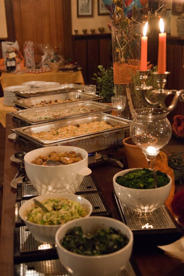 Delicious Buffet Table at a Luxury Event Spread Stock Photo - Image of fresh, lunch: 51184854