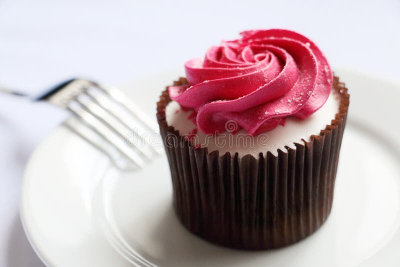 Delicious Cake with Pink Cream Stock Image - Image of pink, food: 45834019