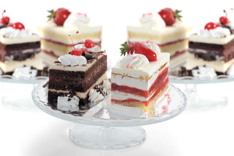 Delicious Cakes stock photo. Image of chocolate, dish - 16165098