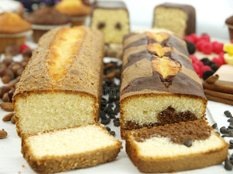 Delicious cakes stock image. Image of nuts, dessert, baked - 17416245