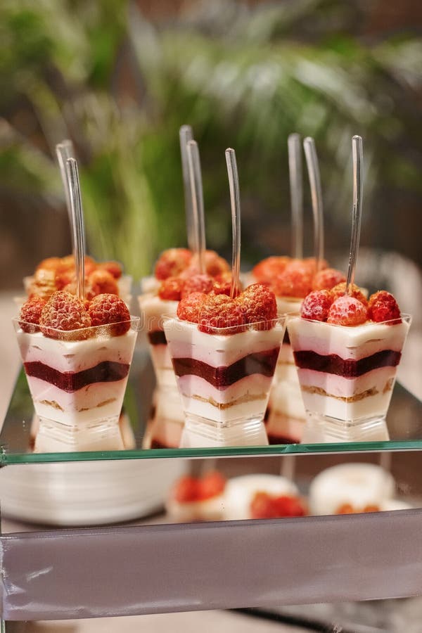 Delicious Cakes at the Banquet. Stock Photo - Image of happy, drink ...