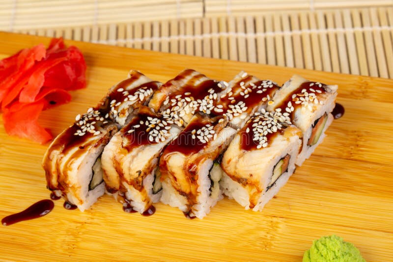 Delicious Canada roll stock photo. Image of seafood - 119164890