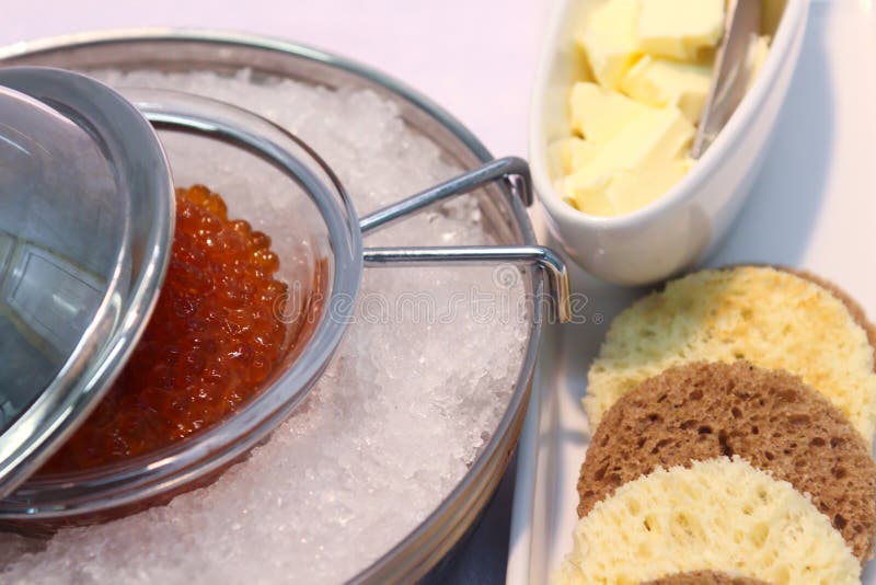 Delicious caviar stock image. Image of butter, gourmet - 54655767
