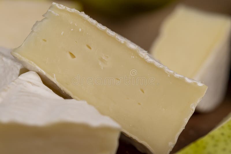 Delicious Cheese Covered with Safe White Mold Stock Photo - Image of ...