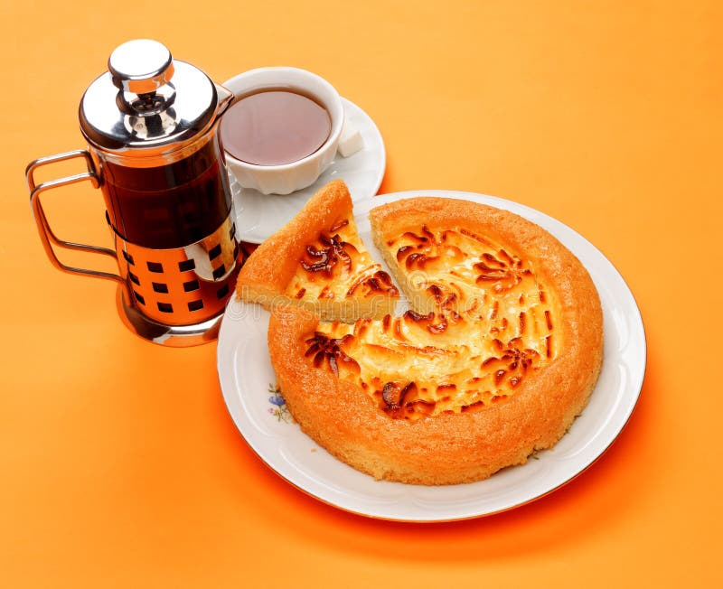 Delicious cheese pie stock photo. Image of dish, drink - 18595072