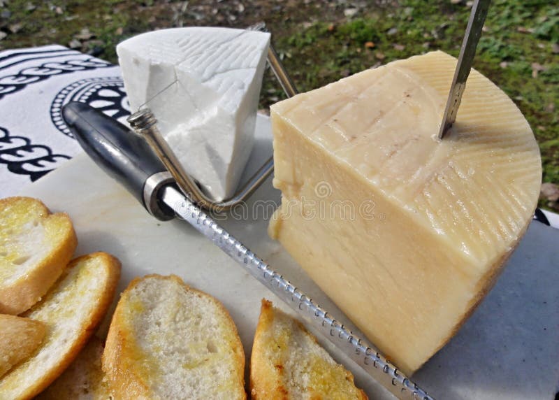 Delicious Cheese Plate - Great Taste Stock Photo - Image of plate ...
