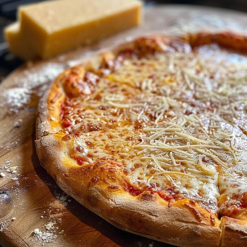 Delicious Cheesy Pizza Slice, Perfect for Sharing or a Quick Meal Stock ...