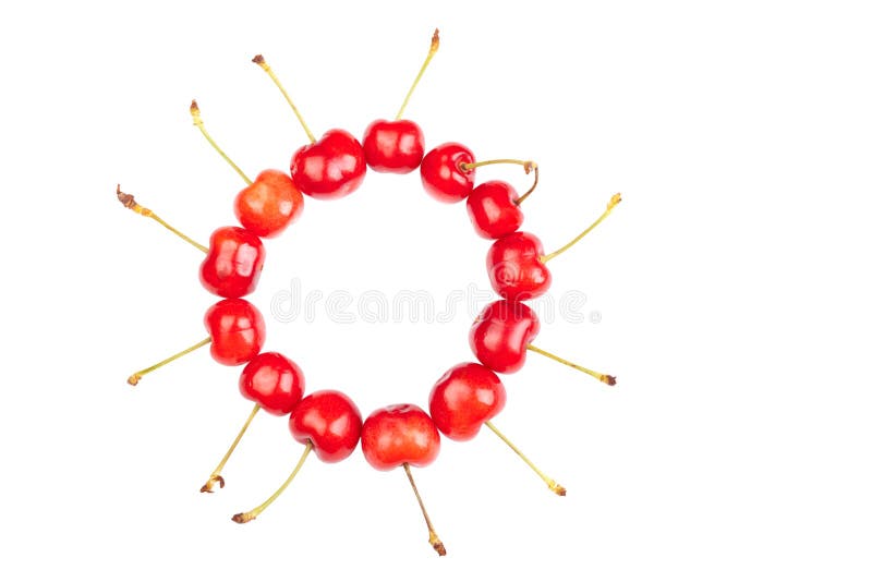 Cherry circle stock image. Image of organic, lifestyle - 29915637