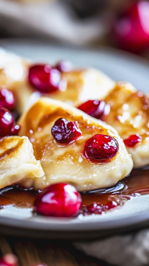 Delicious Cherry Pie with Fresh Cherries Isolated on Crisp White ...