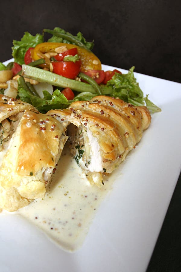 Delicious chicken dish stock image. Image of tomato, food - 1518377