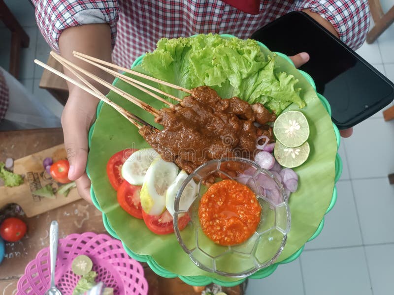 Delicious Chicken Sate stock image. Image of delicious - 343342099