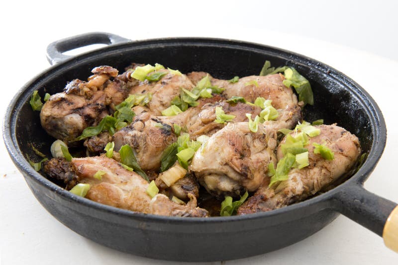 Chicken thighs stock image. Image of fresh, healthy - 105861611