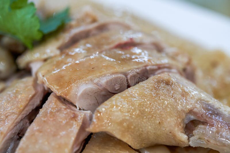 A Delicious Chinese Dish, Boiled Duck Stock Photo - Image of water ...