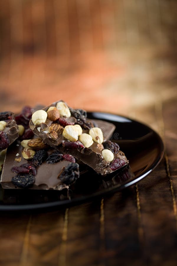 Delicious Chocolate Dessert Stock Image - Image of dessert, isolated ...