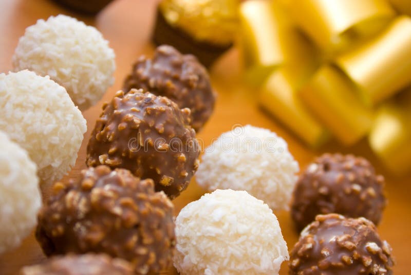 Delicious Chocolate Candies Stock Photo - Image of candy, candies: 23250328