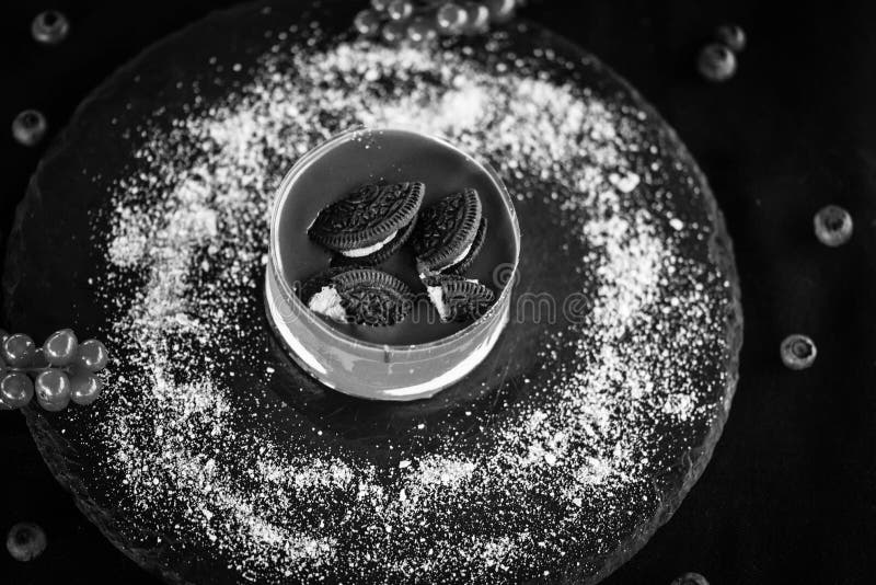 Delicious Chocolate Delight - Oreo Cake Close Up View Stock Photo ...