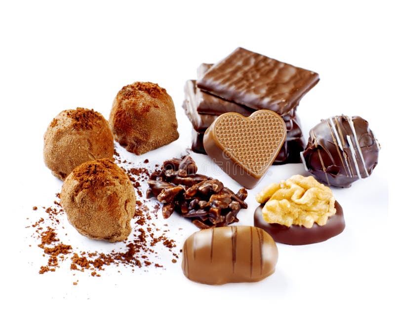 Delicious Chocolate Pralines Picture. Image: 8231036