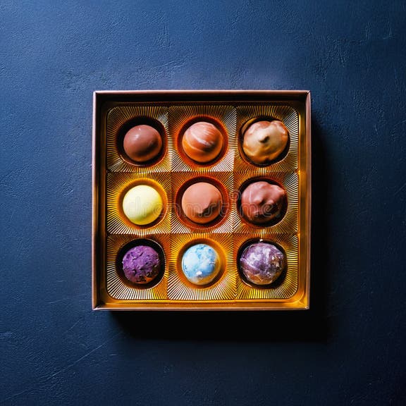 Delicious Chocolate Solar System Planets in Fancy Package Stock ...
