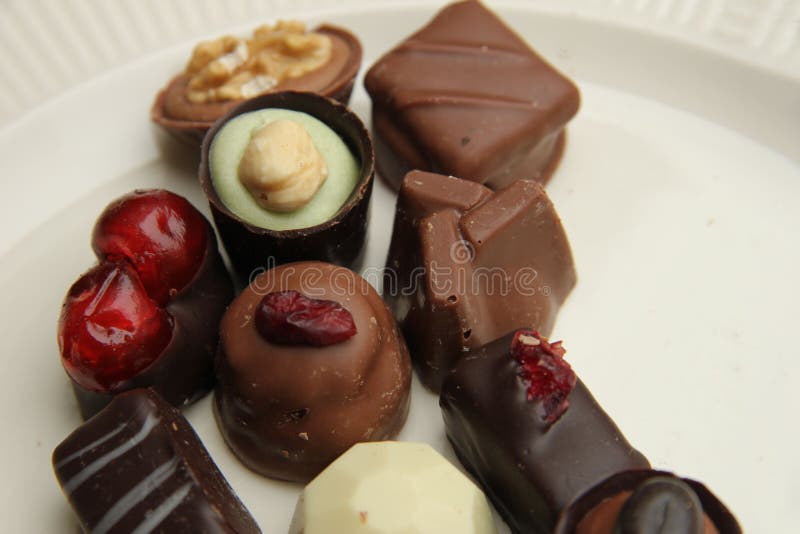 Delicious Chocolates stock photo. Image of sugar, collection - 206278414