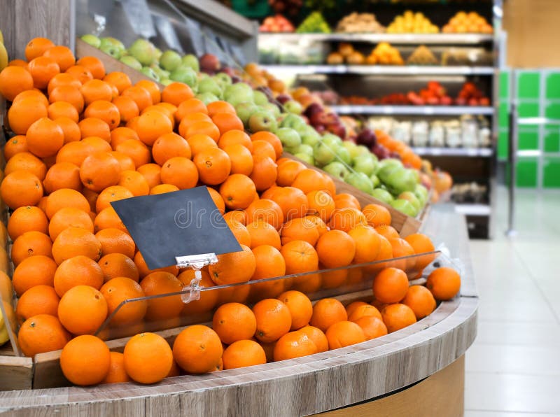 Delicious Citrus Fruit in Shop Stock Photo - Image of orange, fresh ...
