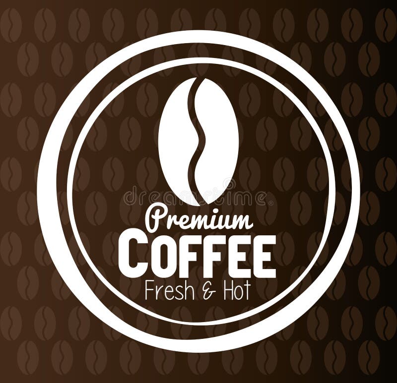 Delicious coffee drink stock illustration. Illustration of coffee ...