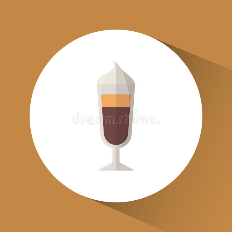 Delicious coffee drink stock illustration. Illustration of house - 80236401