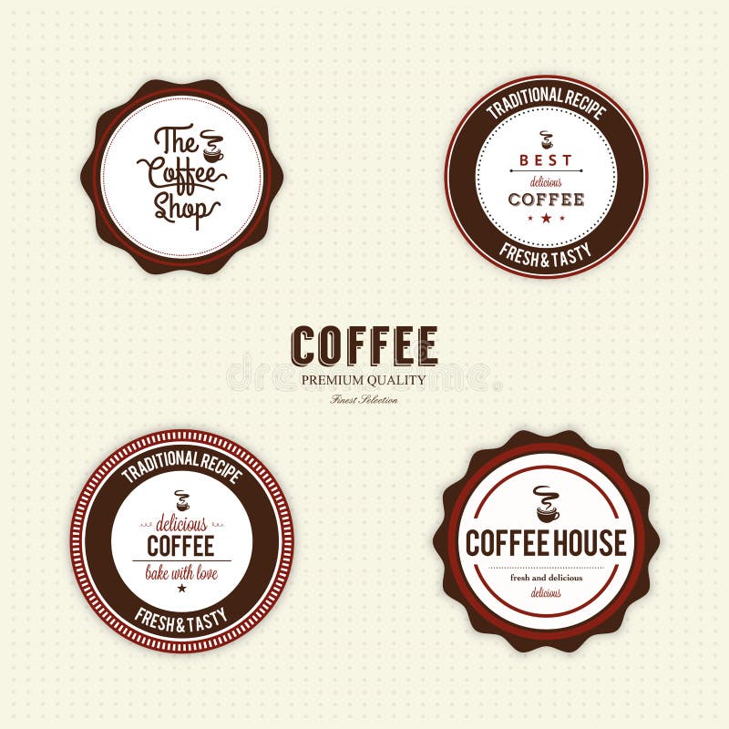 Coffee Labels Stock Illustrations – 5,457 Coffee Labels Stock ...