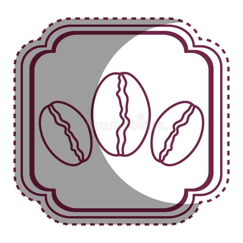 Delicious Coffee Seeds Icon Stock Vector - Illustration of espresso ...