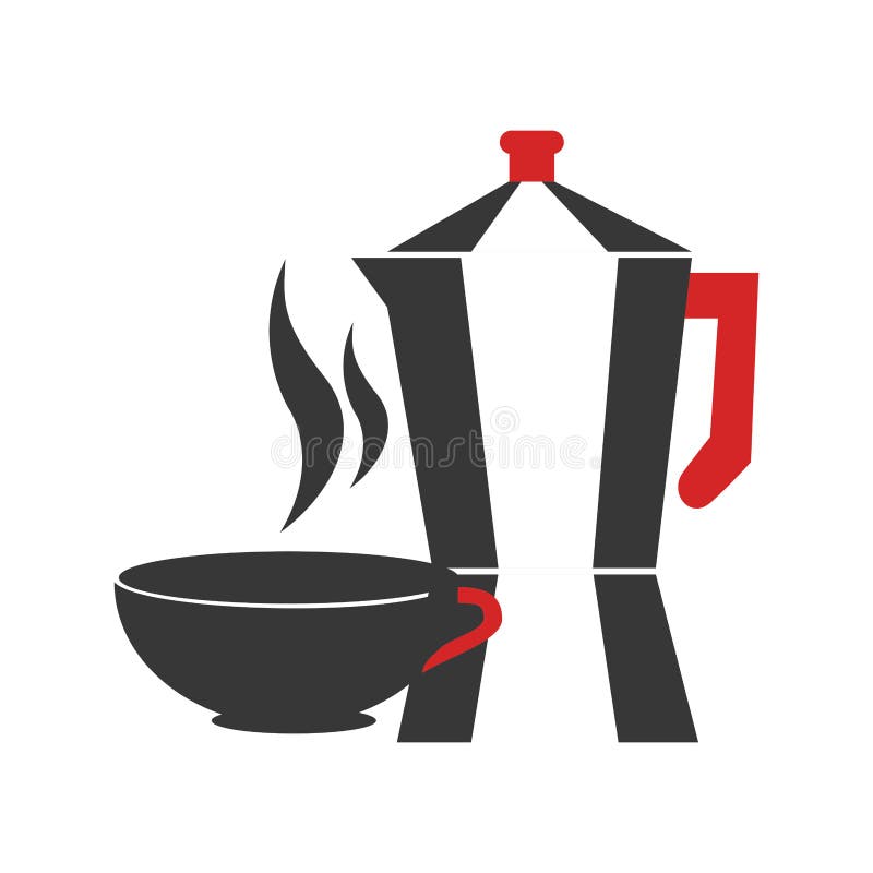 Delicious Coffee Teapot Icon Stock Vector - Illustration of delicious ...