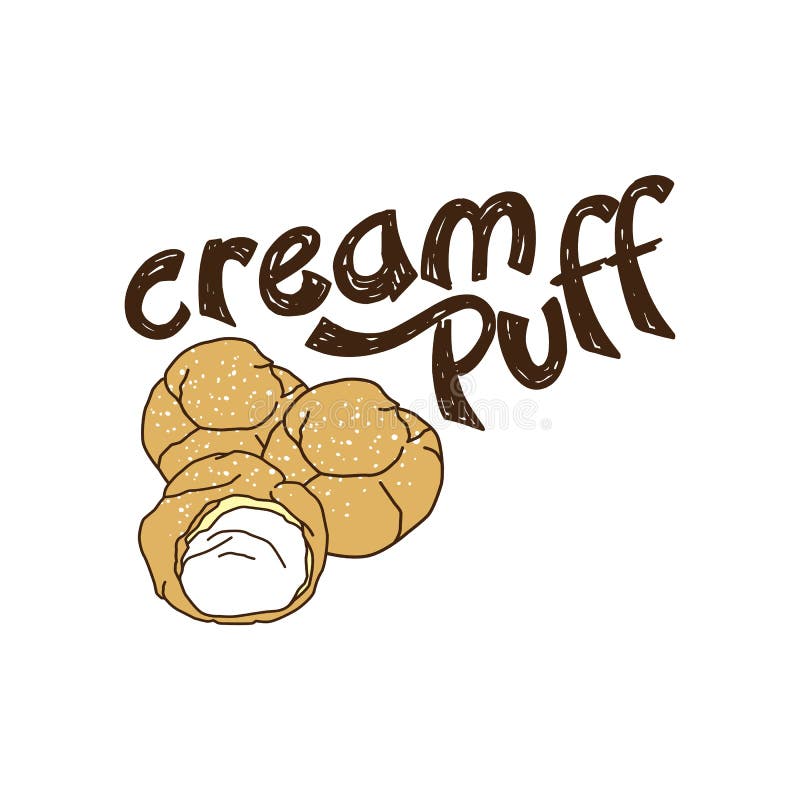 Cream Puff Stock Illustrations – 1,564 Cream Puff Stock Illustrations ...