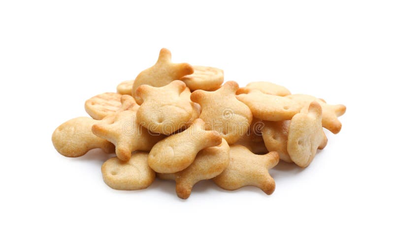 Delicious Crispy Goldfish Crackers on Background Editorial Photography ...