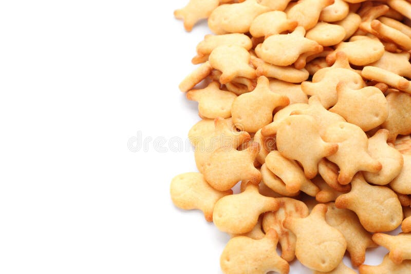 Delicious Crispy Goldfish Crackers on Background Editorial Photography ...
