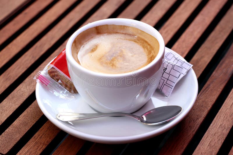 Delicious cup of coffee stock photo. Image of espresso - 8946252