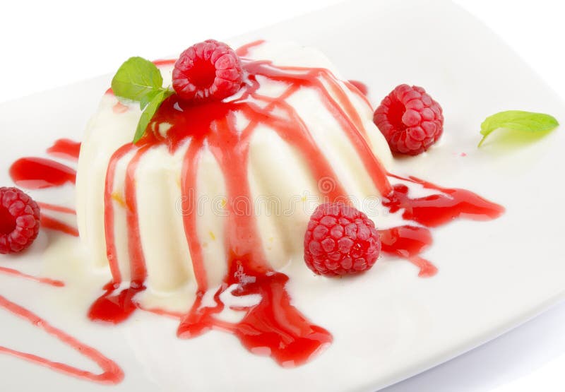 Delicious dessert stock image. Image of italian, cotta - 24104845