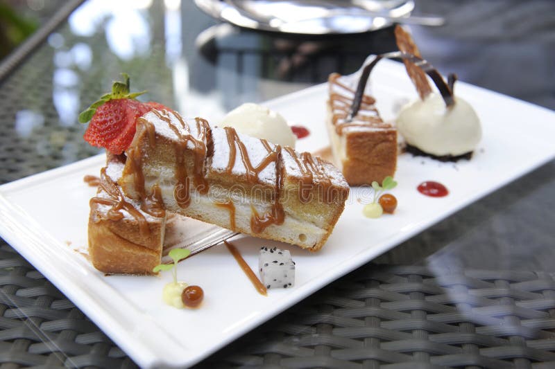 Delicious dessert stock image. Image of orange, dessert - 31450341