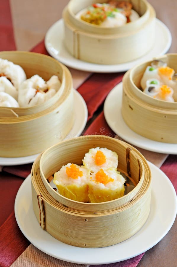 Delicious Dim Sum stock image. Image of pork, beverage - 12383231