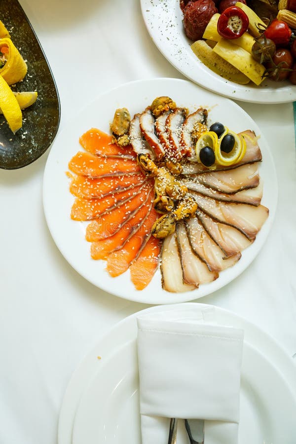 Delicious Dish on the Buffet Stock Photo - Image of meal, snacks: 348493346