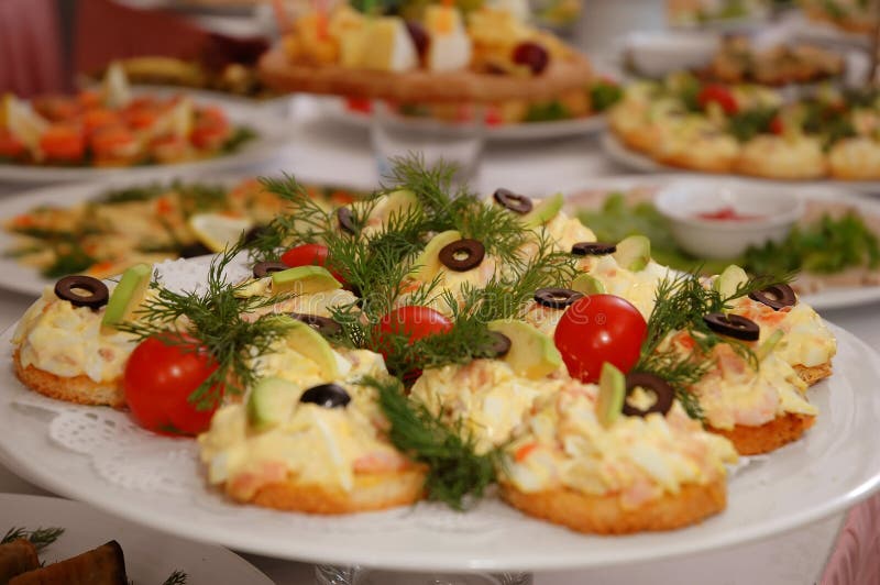 Delicious dishes stock photo. Image of cooking, meal, ornate - 2922714