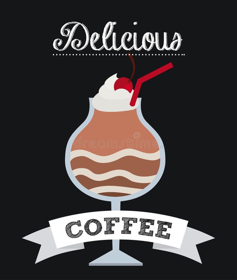 Delicious drink stock vector. Illustration of element - 60271314