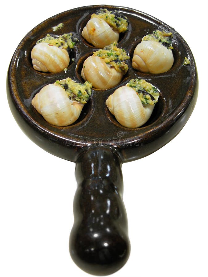Snails stock image. Image of plate, appetizers, natural - 19861973