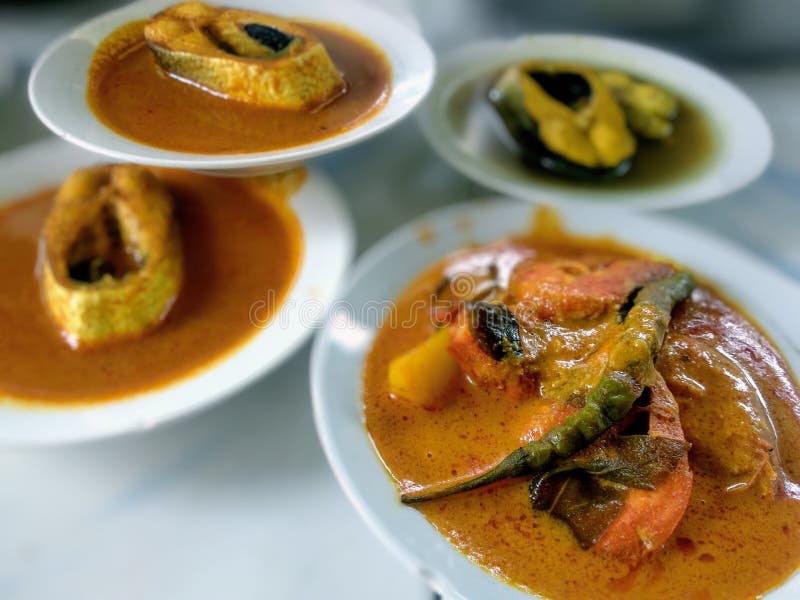 Delicious Fish Curry in Plates Editorial Photography - Image of ...
