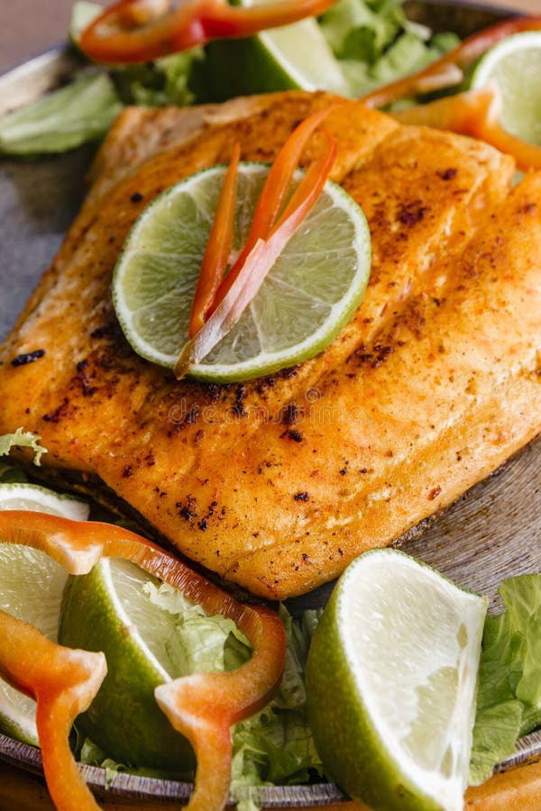 Delicious Fish Fried and Ready To Eat Stock Image - Image of appetizer ...