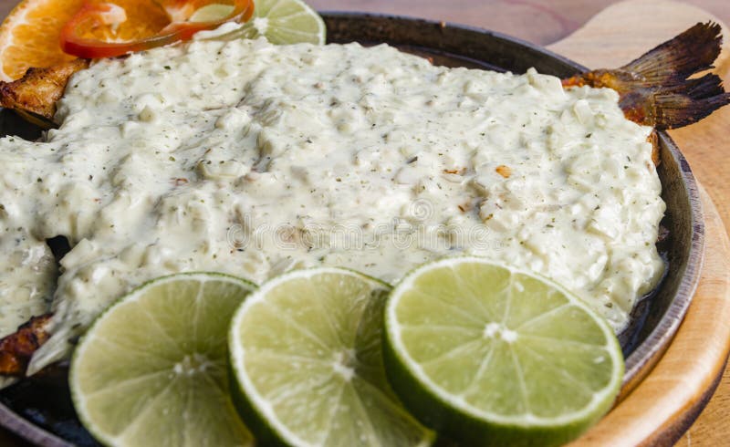 Delicious Fish Fried and Ready To Eat Stock Image - Image of trout ...