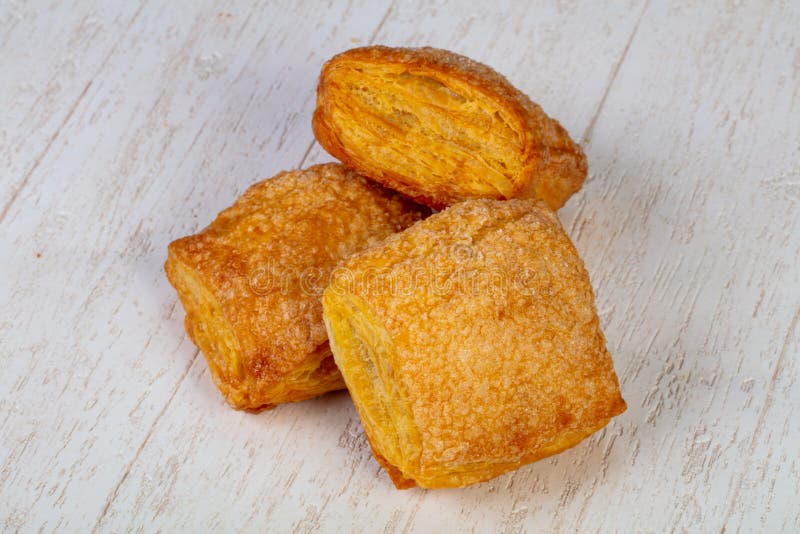 Delicious flaky cookies stock photo. Image of food, meal - 127928522